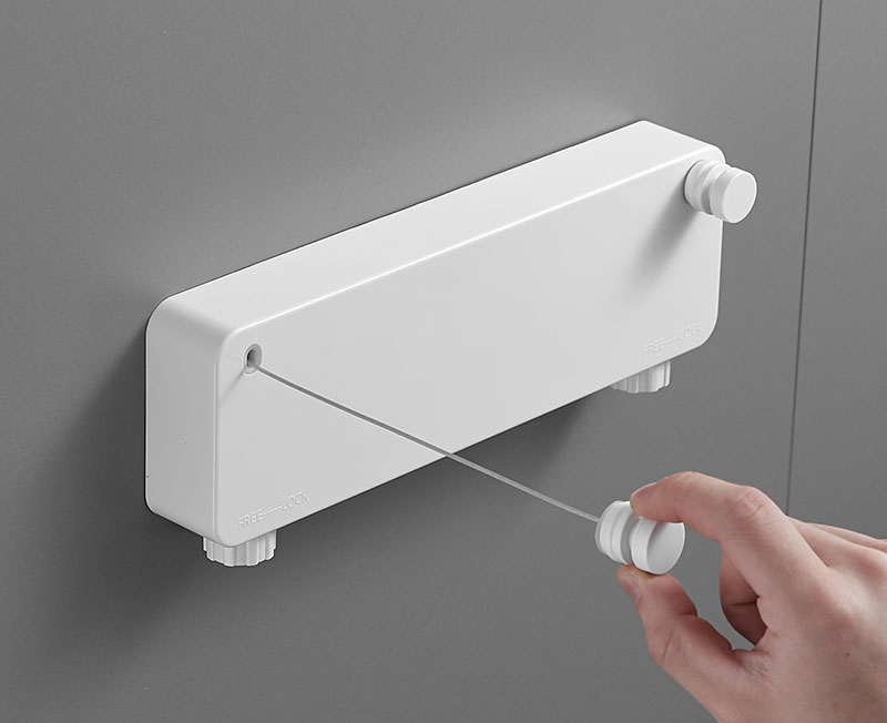 Indoor Retractable Clothesline | Sanliv Bathroom Accessories for Hotel ...